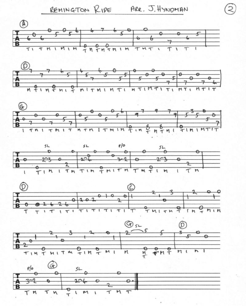 Remington Ride Tab page 2 - 5stringJim's Photos - Banjo Hangout