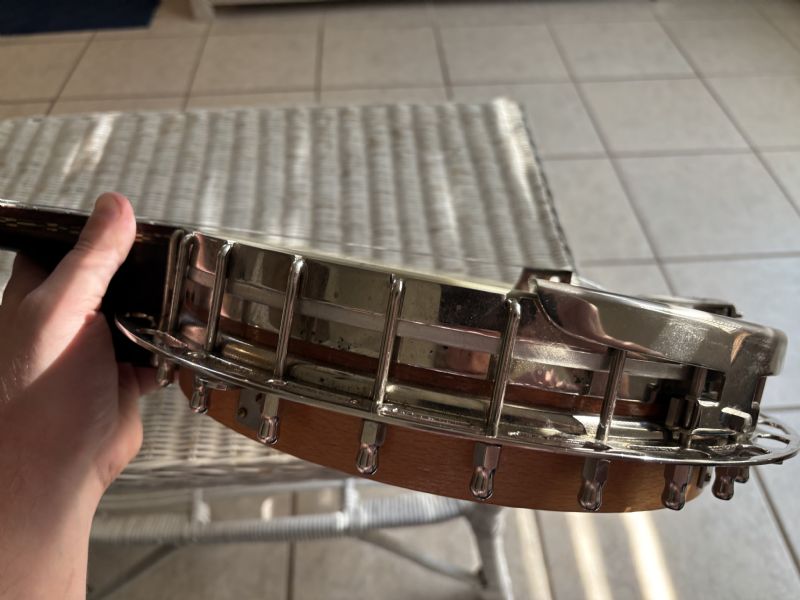 Changing the angle of neck on a parts bluegrass banjo - Discussion ...