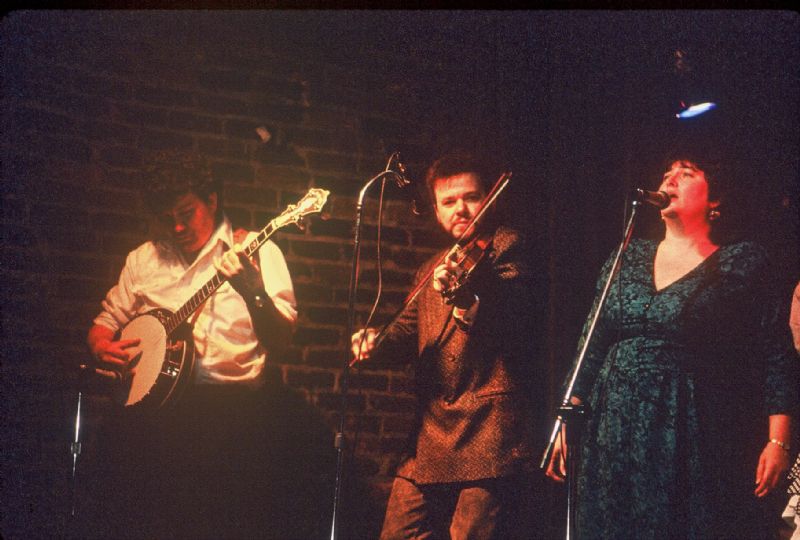 Me & Rickie Simpkins pickin' one 3/1989 - 5 String's Photos - Banjo Hangout