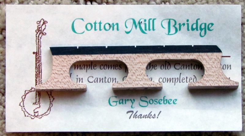 Banjo bridges - which one do you prefer? - Discussion Forums - Banjo ...