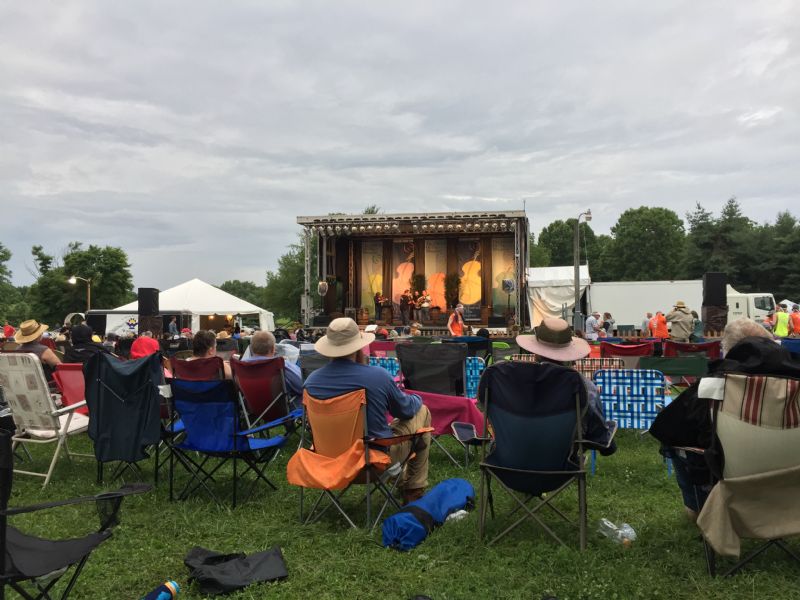 It was a great scene and great time at the Festival of the Bluegrass ...