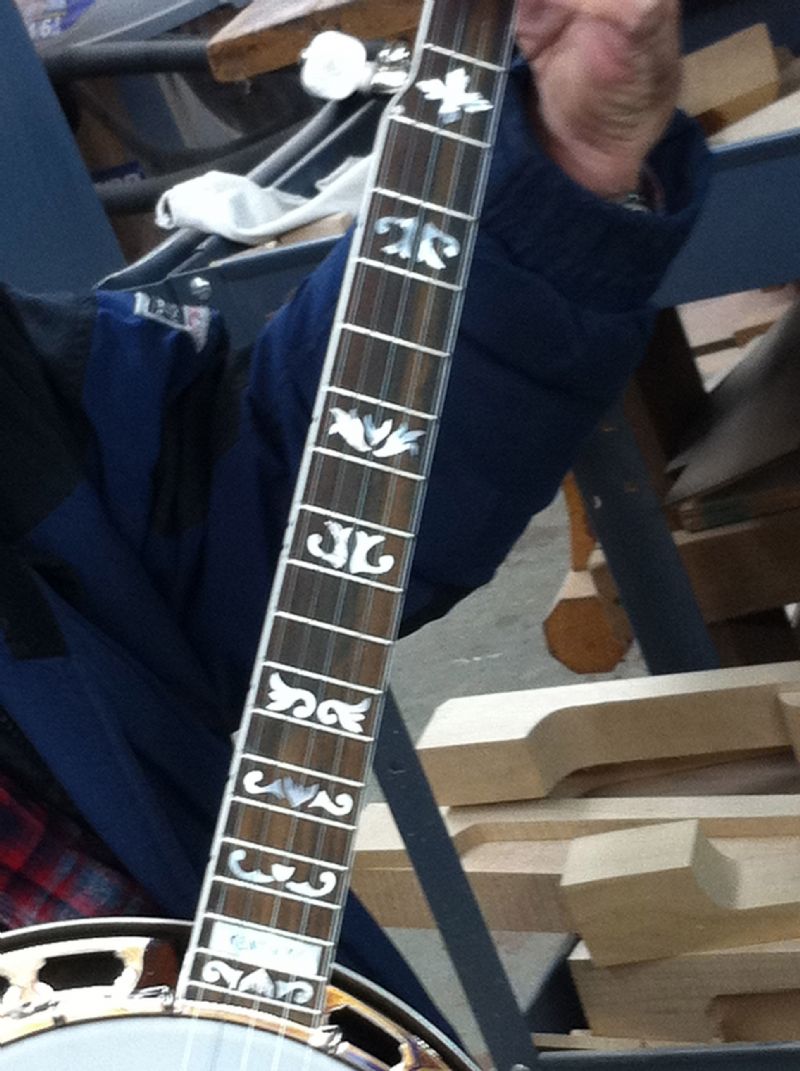 Neat Banjo--Flying Eagle inlay - caloscalzo's Photos - Banjo Hangout