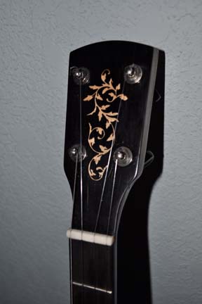 Peghead Inlay - billings's Photos - Banjo Hangout