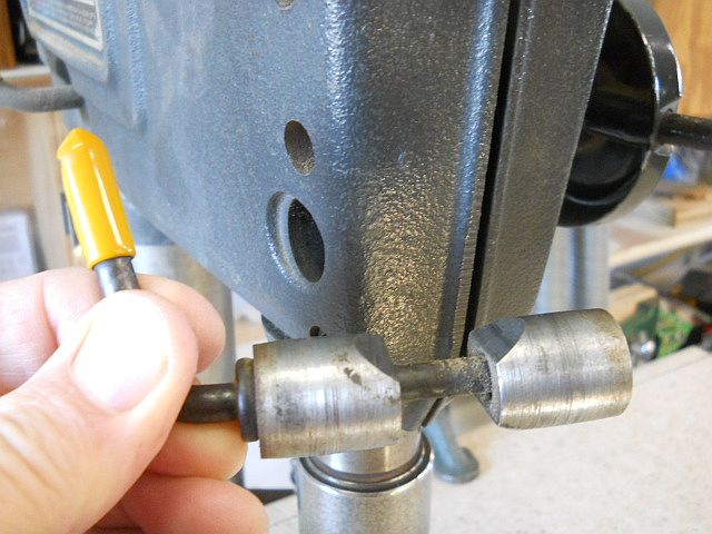 Craftsman Drill Press Quill Lock - rudy's Photos - Banjo Hangout