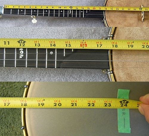 scale length for 12 " pot? - Discussion Forums - Banjo Hangout