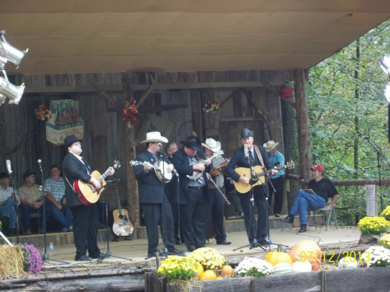 On Stage at Jerusalem Ridge Bluegrass Festival October 6 2013 - James ...
