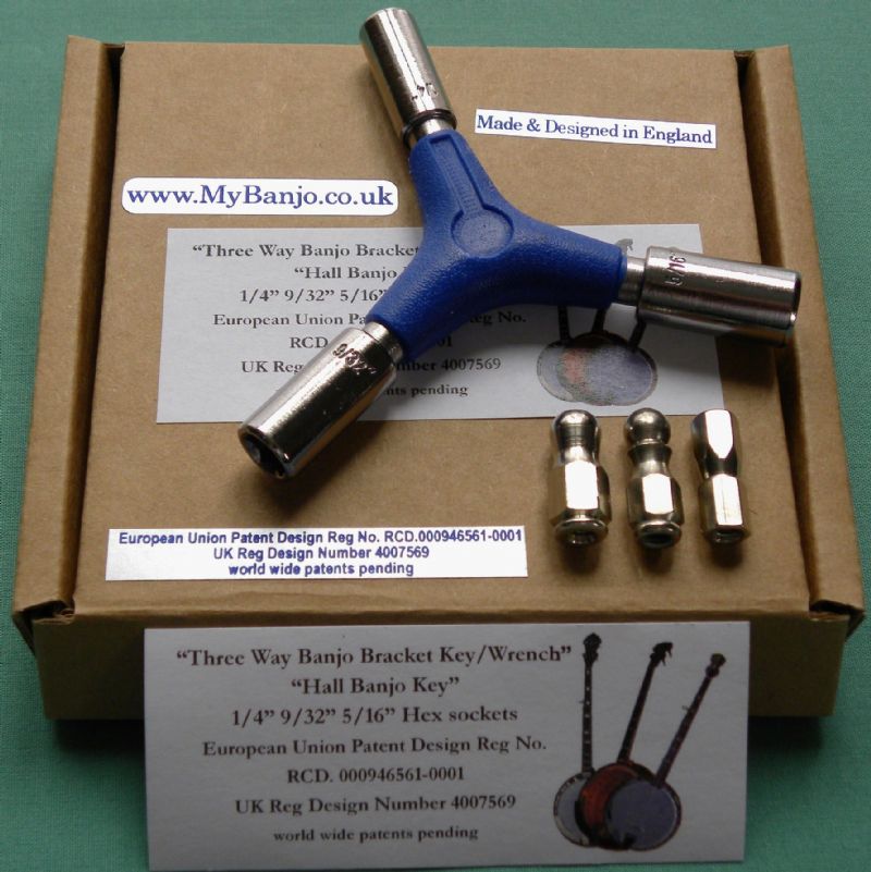 Hall MyBanjo Bracket Key/Wrench - hexx's Photos - Banjo Hangout