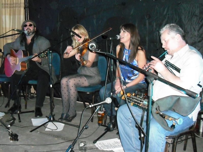 Hanway, Kelly, Lane and Carberry - Tom Hanway's Photos - Banjo Hangout