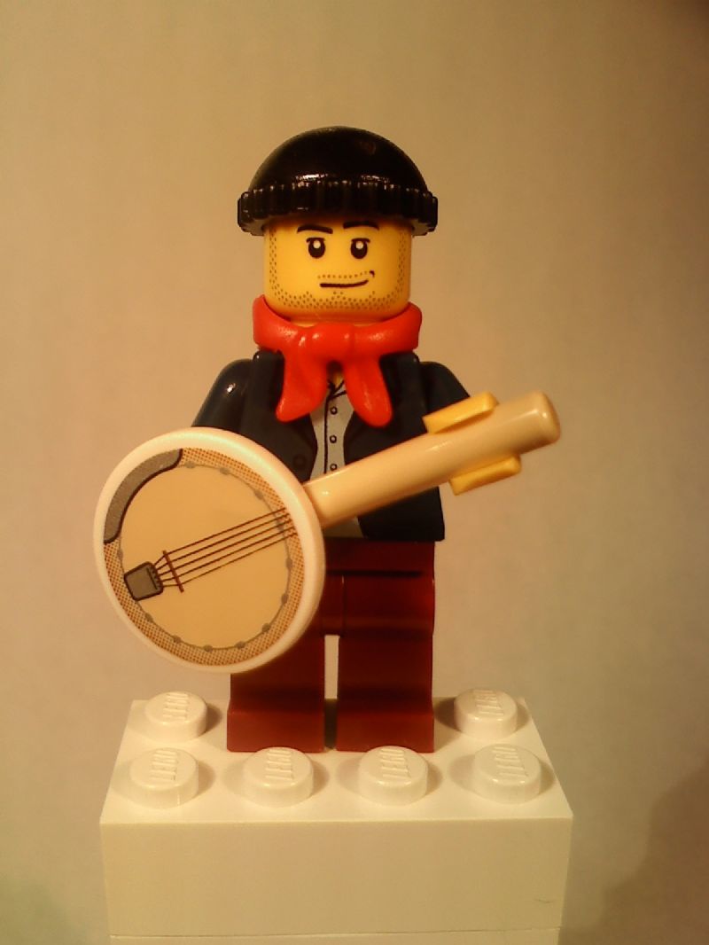 Lego Banjo Man - yopasjim's Photos - Banjo Hangout