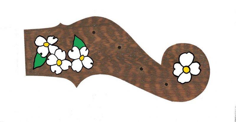 Headstock Inlay Design - Tim Sander's Photos - Banjo Hangout