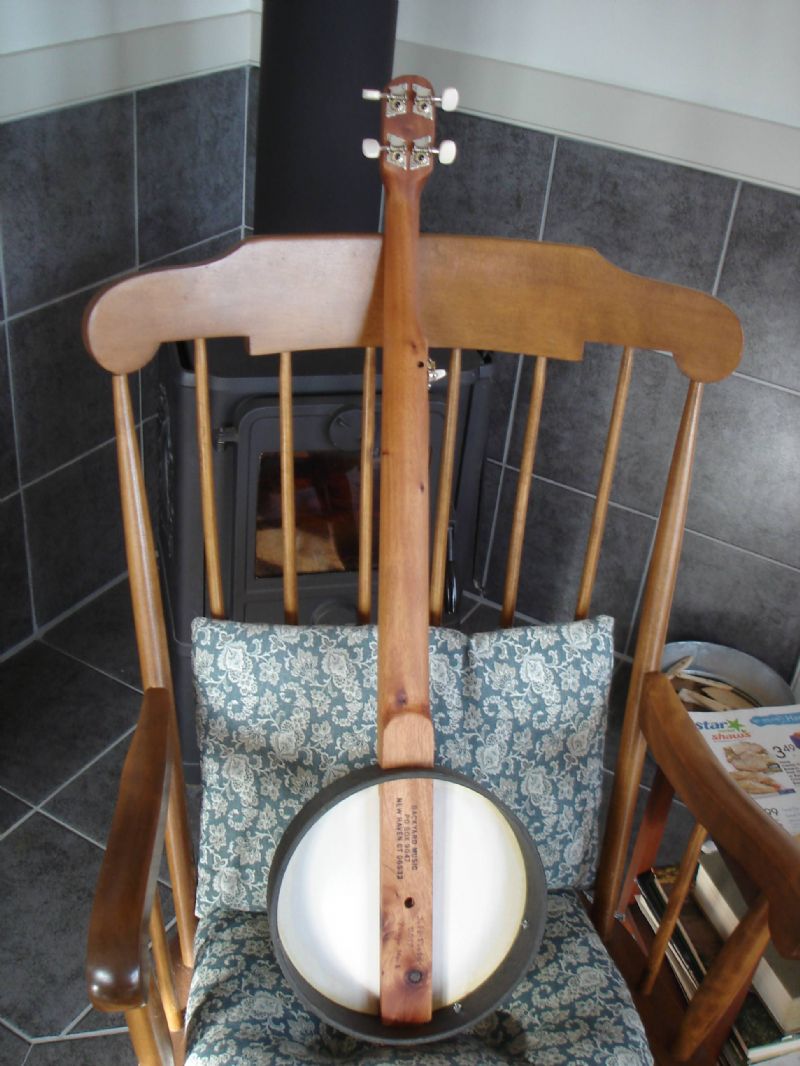 "Fireside" banjo rear view, showing construction - retread's Photos ...