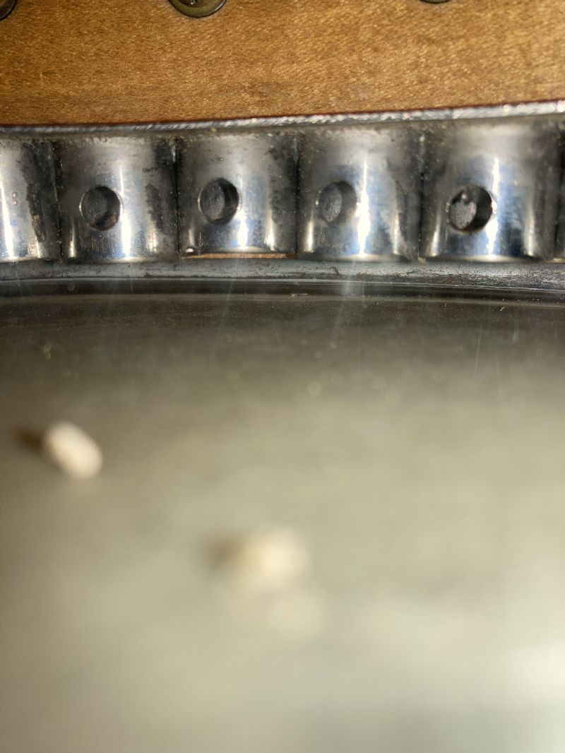 Inside of rim 1 - Leslie R's Photos - Banjo Hangout