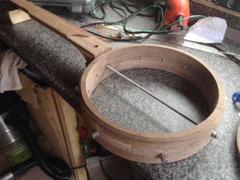 Getting the neck angles right! - Yanni's Photos - Banjo Hangout