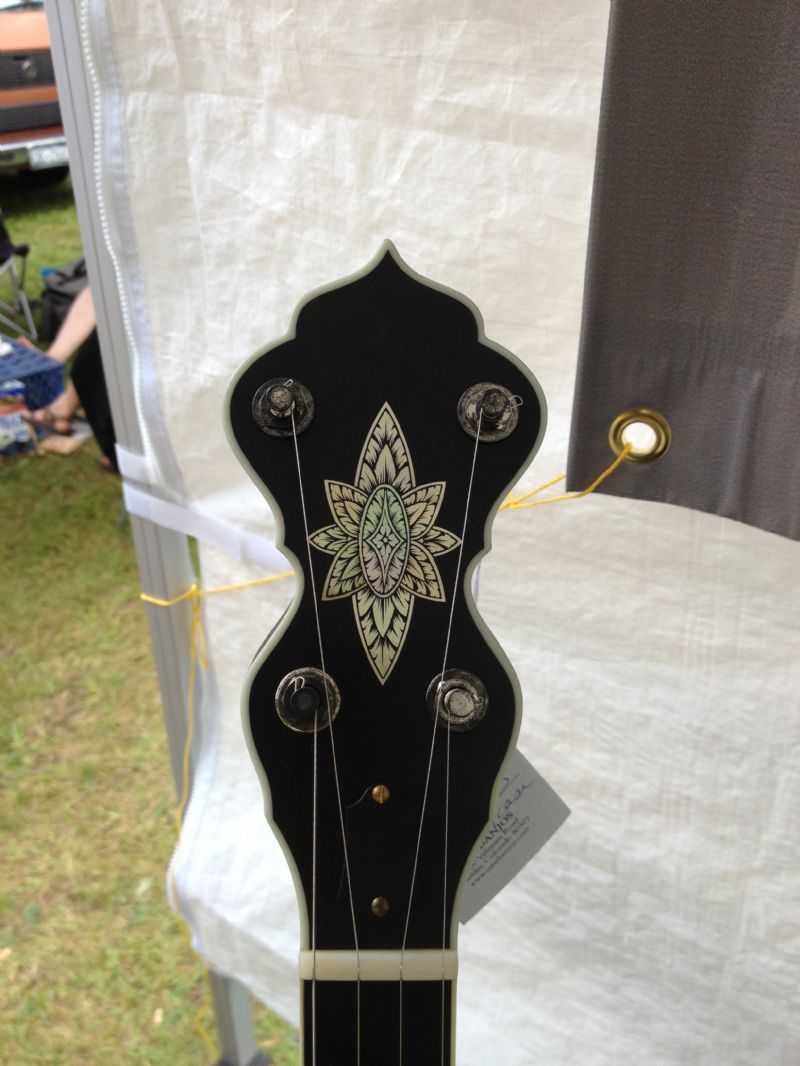 OME engraved peghead inlay - GSCarson's Photos - Banjo Hangout