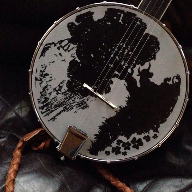 Elliot Smith/Ferdinand the Bull banjo head tribute - Banjo Head ...