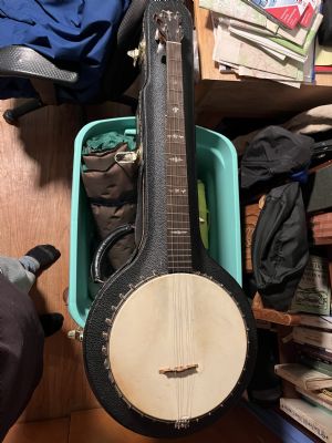 would like to identify this old 5 string supertone banjo - Discussion ...