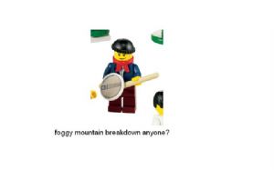 Lego Banjo Player - youdye's Photos - Banjo Hangout