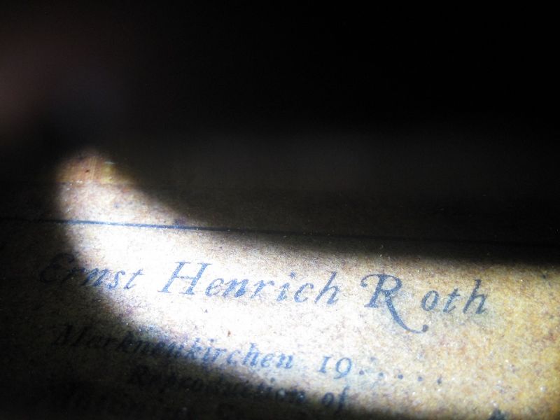 EH Roth - With a Difference! - Discussion Forums - Fiddle Hangout