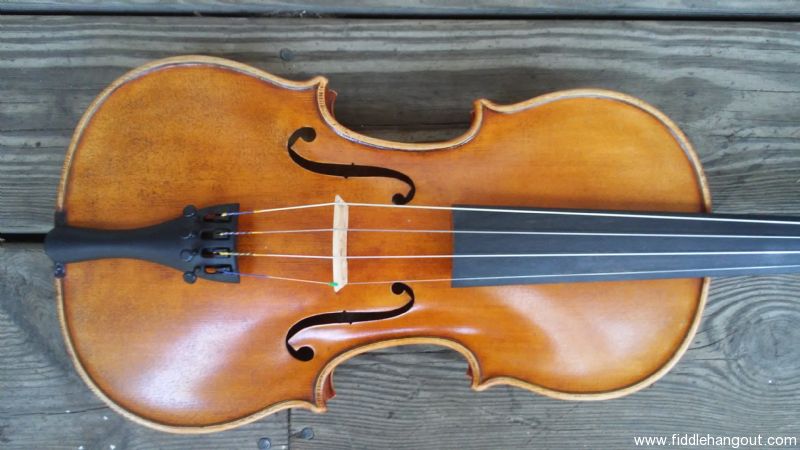 SOLD: New Amati model - Royce Burt regraduated - Fiddle Hangout