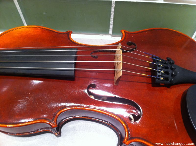 SOLD: One of a kind Silakowski "Revoiced" 5-string fiddle - Fiddle Hangout