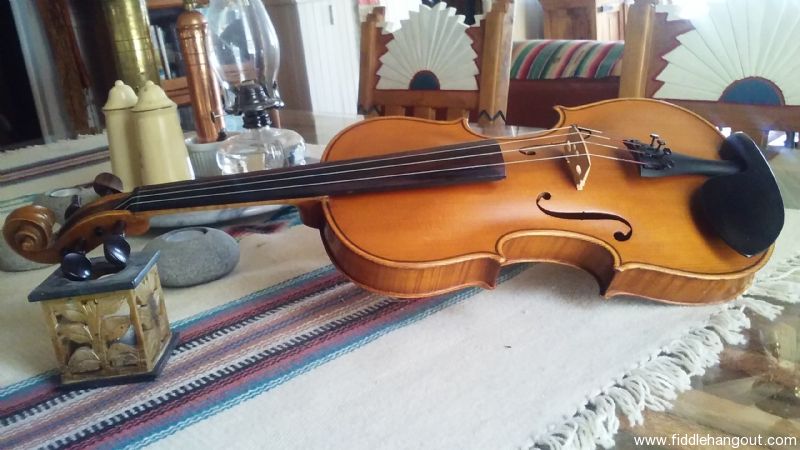 SOLD: Royce Burt: German Fiddle #319...SOLD - Fiddle Hangout