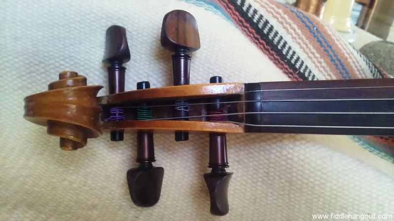 SOLD: Royce Burt: German Fiddle #319...SOLD - Fiddle Hangout