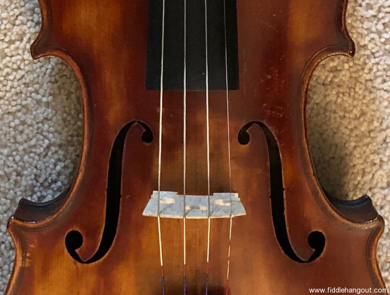 SOLD: Genuine Vintage E. Martin Violin, Sachsen, Germany, c. 1907 ...
