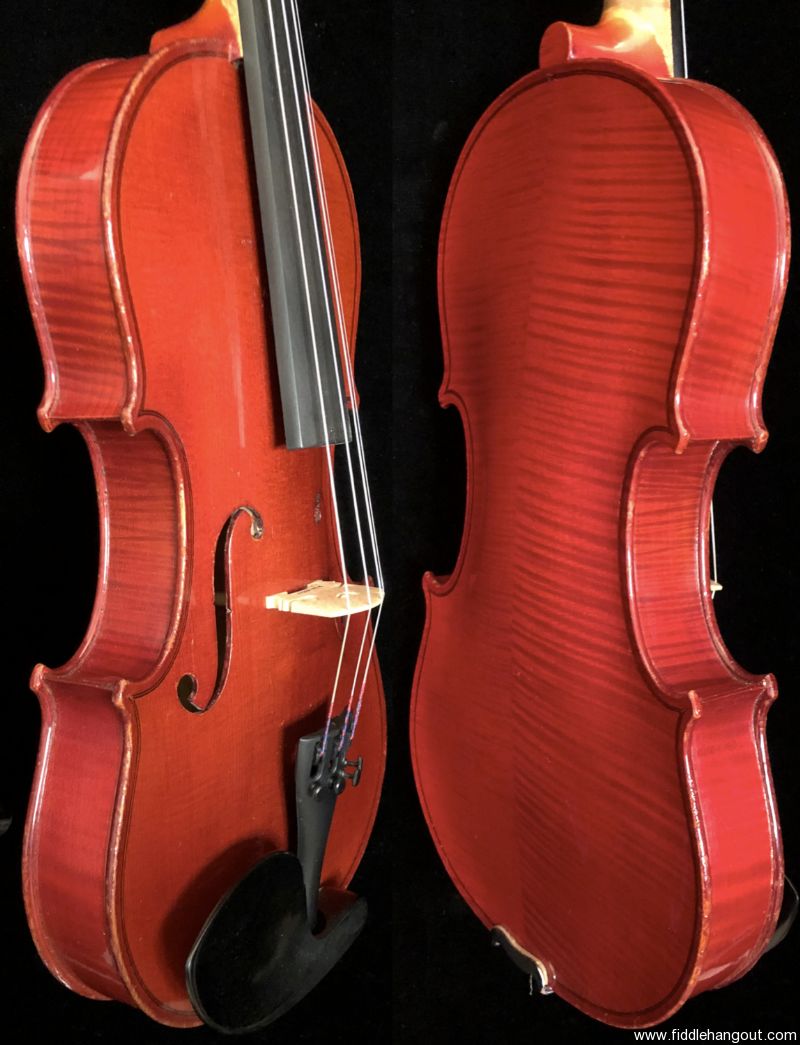 SOLD: A Fine Red Violin by Roth and Lederer c. 1900, Germany - Fiddle ...