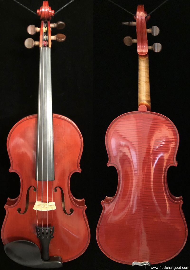 SOLD: A Fine Red Violin by Roth and Lederer c. 1900, Germany - Fiddle ...