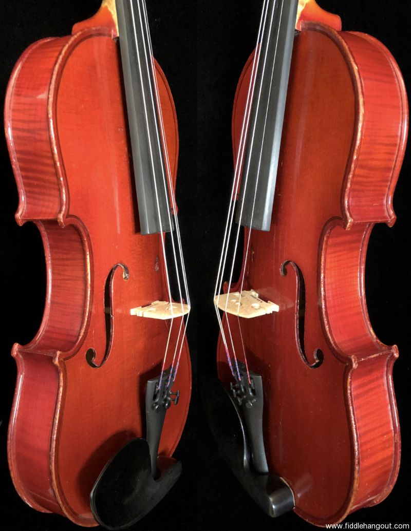 SOLD: A Fine Red Violin by Roth and Lederer c. 1900, Germany - Fiddle ...