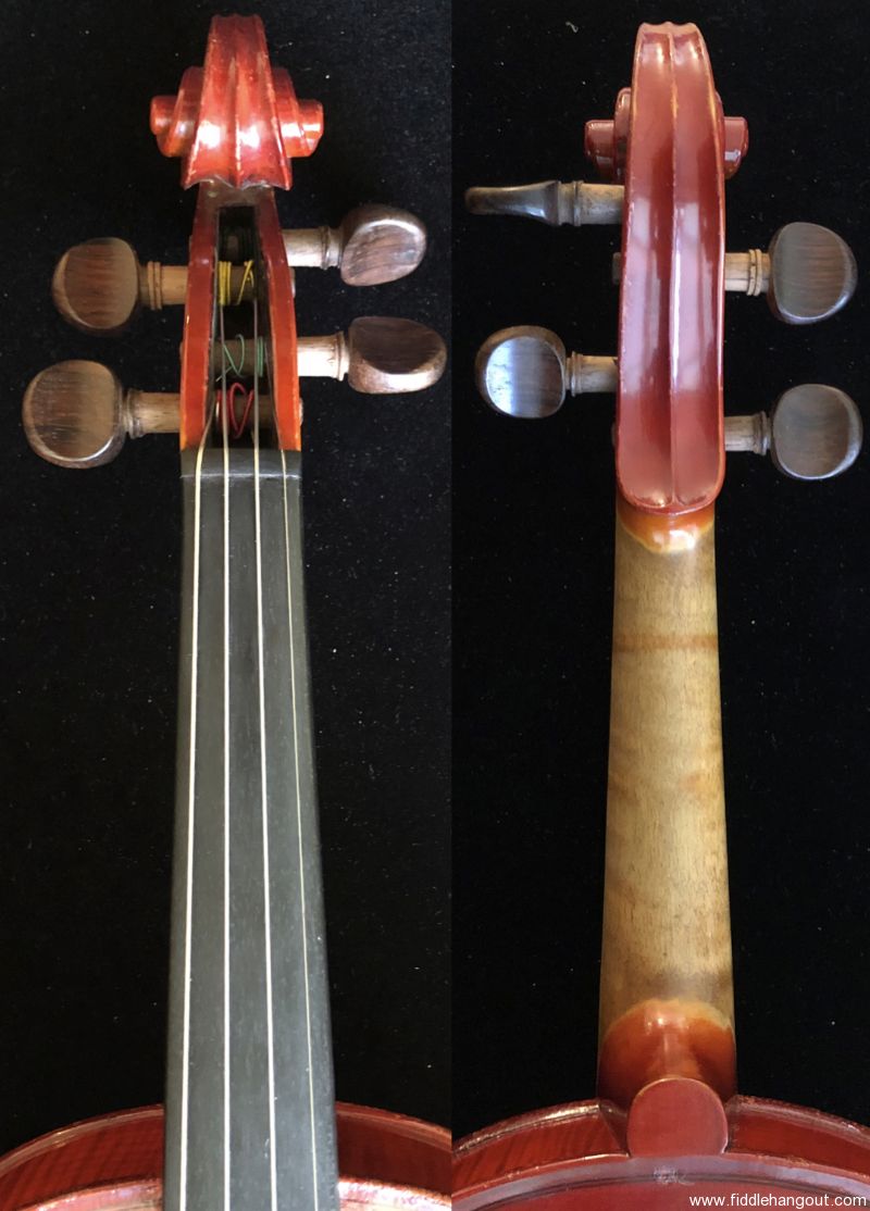 SOLD: A Fine Red Violin by Roth and Lederer c. 1900, Germany - Fiddle ...