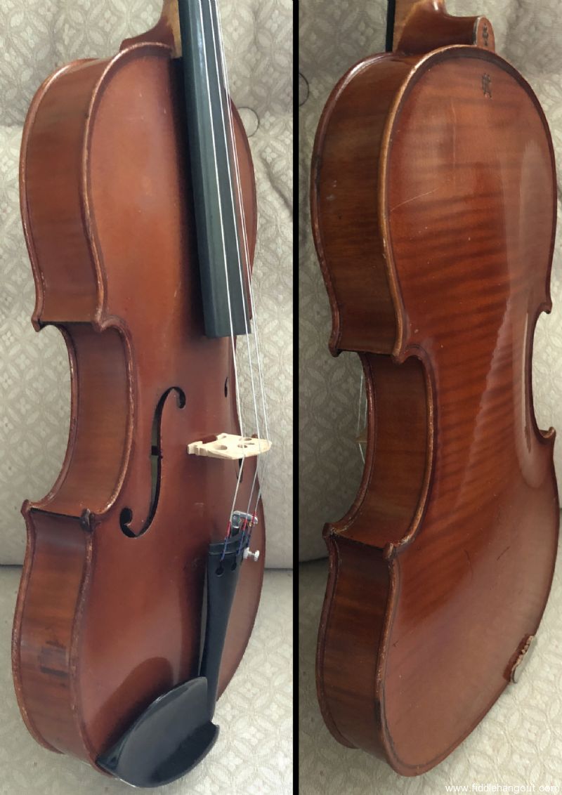 SOLD: PRICE REDUCED by $400! Outstanding E. Martin Violin c. 1907 ...