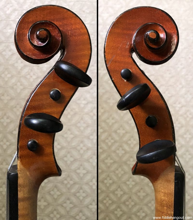 SOLD: PRICE REDUCED by $400! Outstanding E. Martin Violin c. 1907 ...