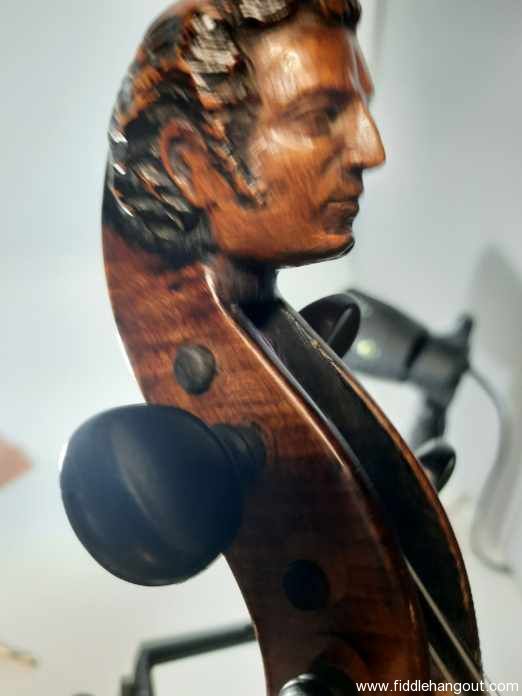 SOLD: Elvis Head fiddle! - Fiddle Hangout