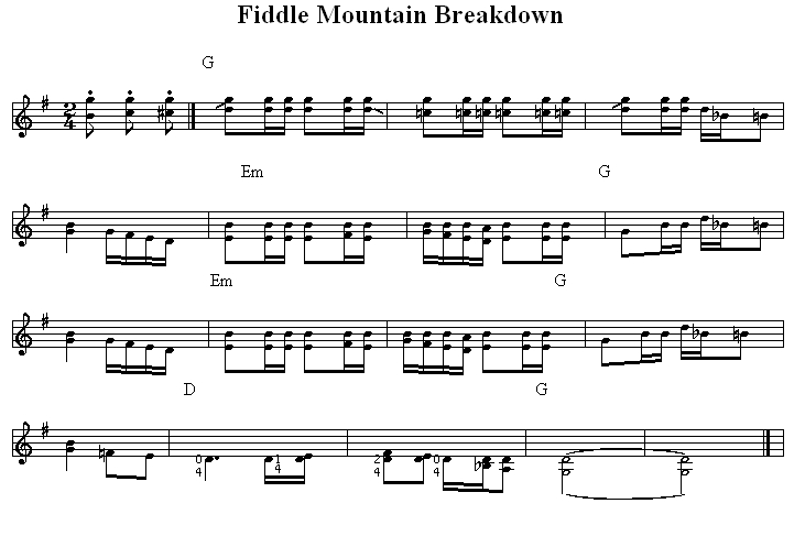 Fiddle Mountain Breakdown - fiddlenbanjo's Photos - Fiddle Hangout