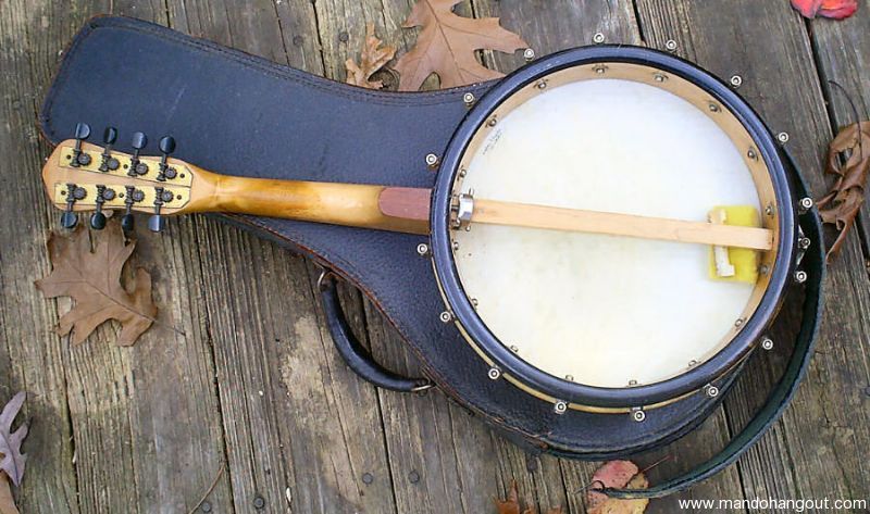 SOLD: Banjolin aka Manjo aka Banjo Mandolin for sale - Mando Hangout